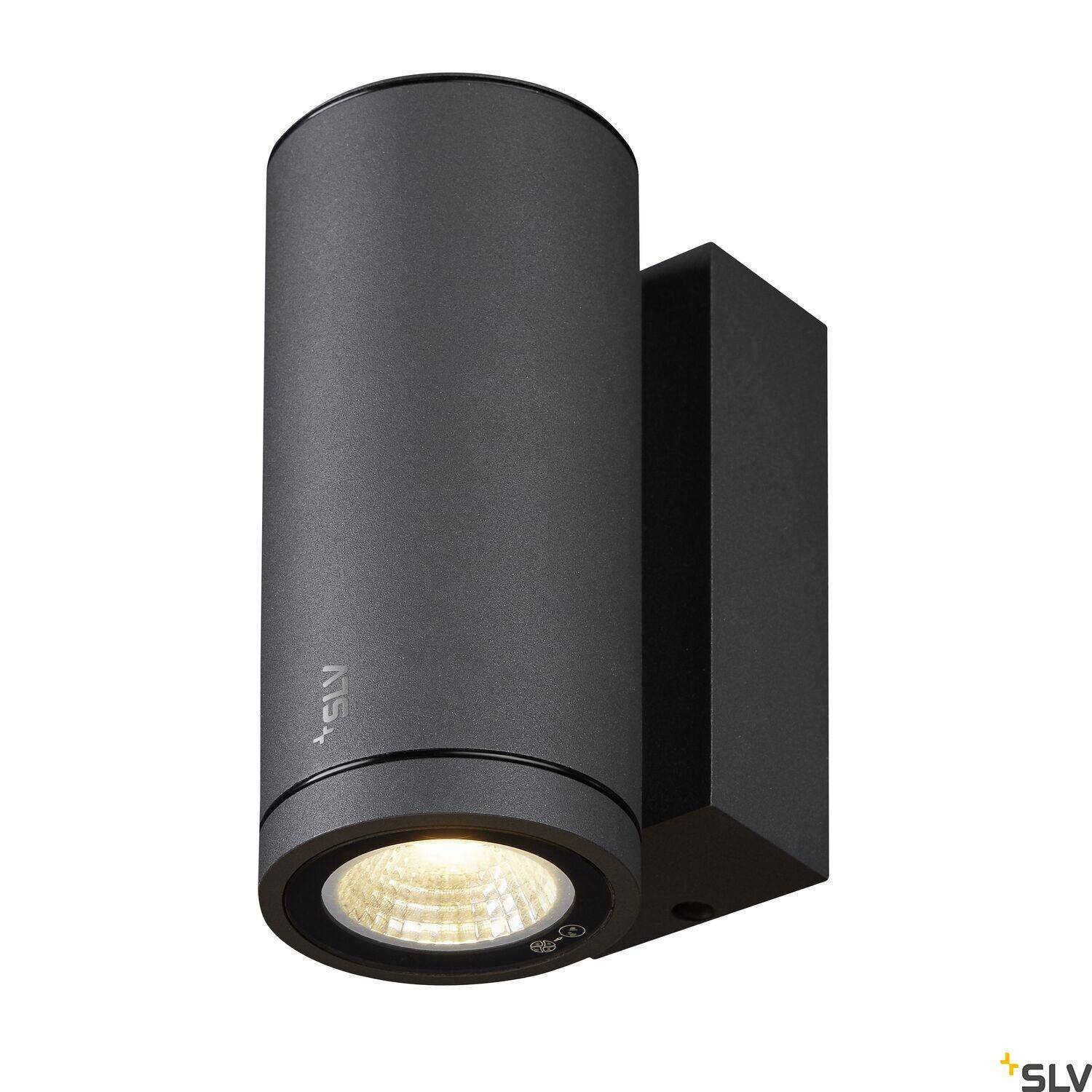 ENOLA ROUND S, single lampa ścienna natynkowa LED outdoor, kolor ...