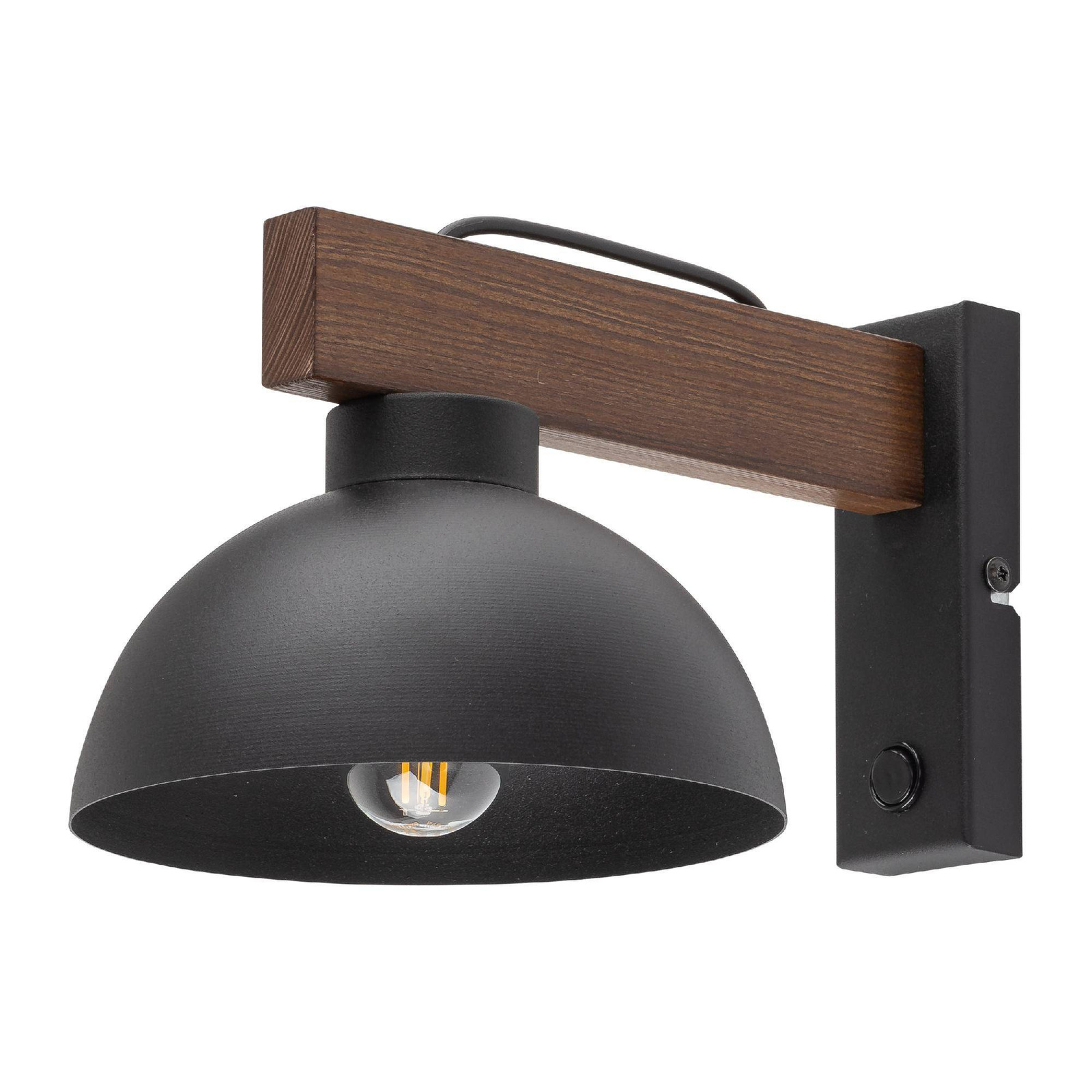 Kinkiet OSLO ORZECH 4963 - Designerski Kinkiet TK Lighting