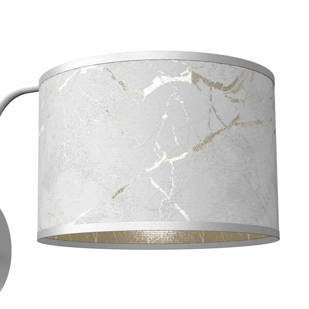 Kinkiet SENSO White/Gold 1xE27 (MLP7301) - Milagro Biały || Złoty - sklep Tomix