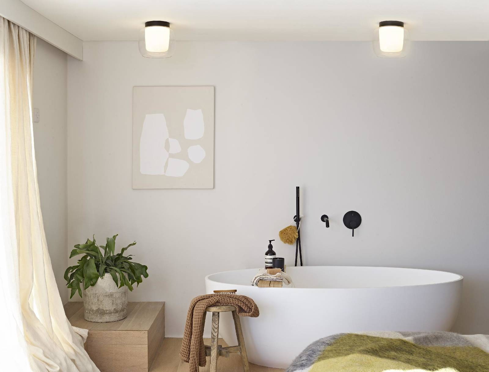 Lampa Sufitowa Aquina 240 Matowy Czarny - Astro Lighting