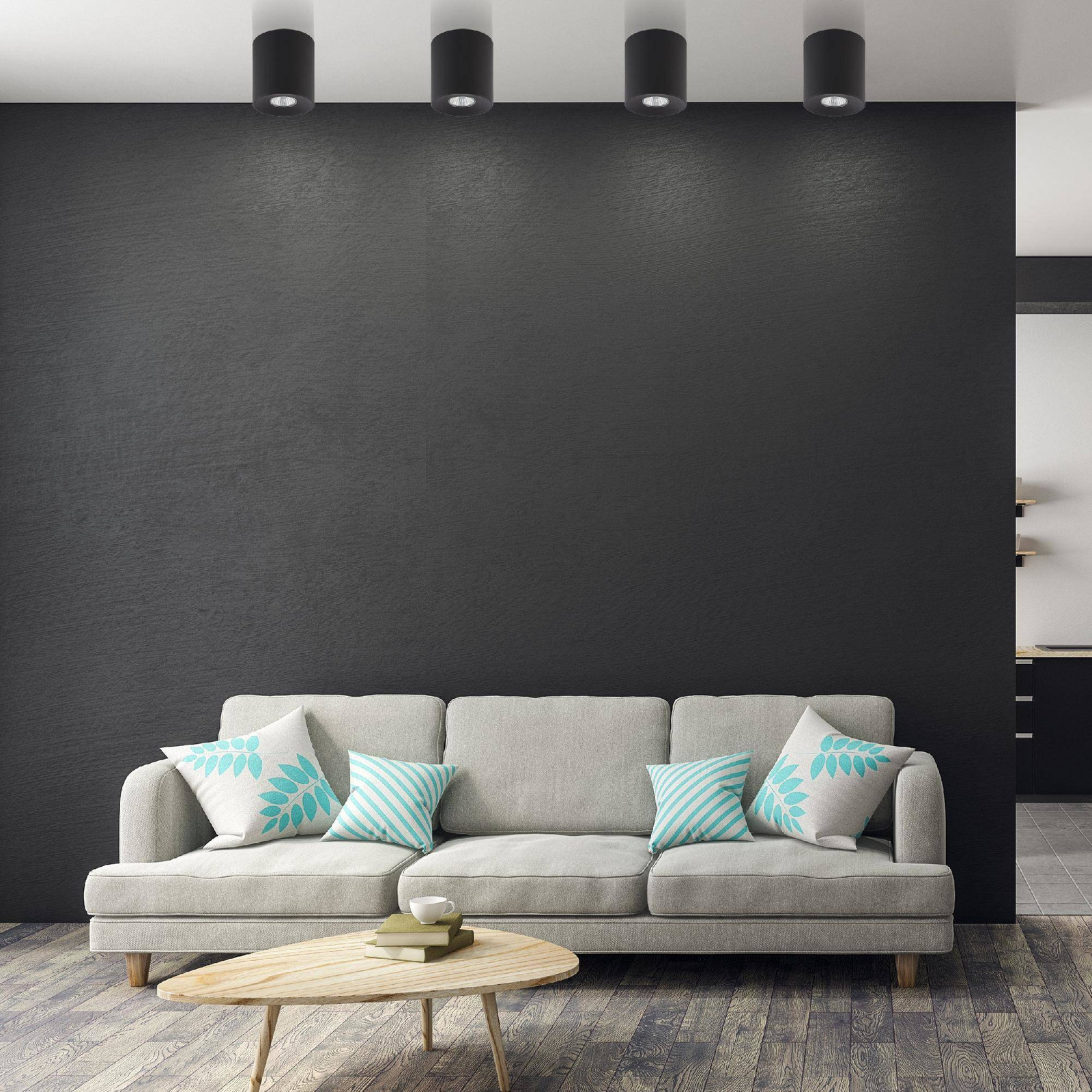 Lampa sufitowa ORION czarna (3239) - TK Lighting Czarny \ 12.5 - sklep ...