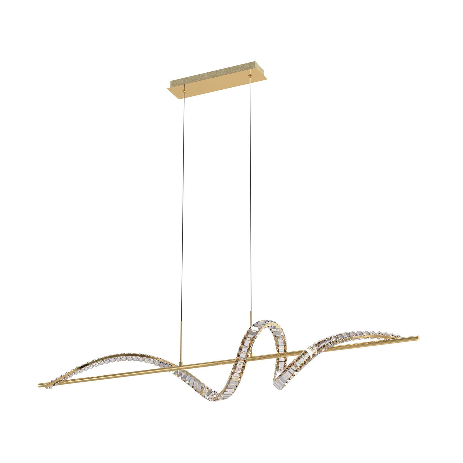 Lampa wisząca ATHESA złota (MD3170-1-3GT) - Zuma Line - sklep Tomix