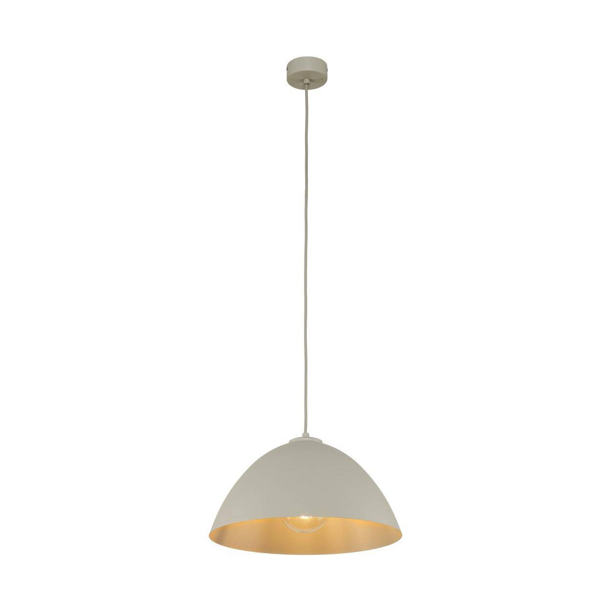 Lampa wisząca FARO BEIGE Ø 34 (5899) - TK Lighting Beżowy \ 34 - sklep Tomix