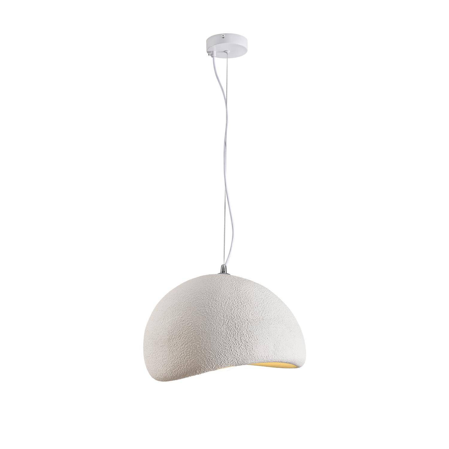Lampa wisząca STONE biała 40 cm (DN426-400) - Step into Design 40 ...