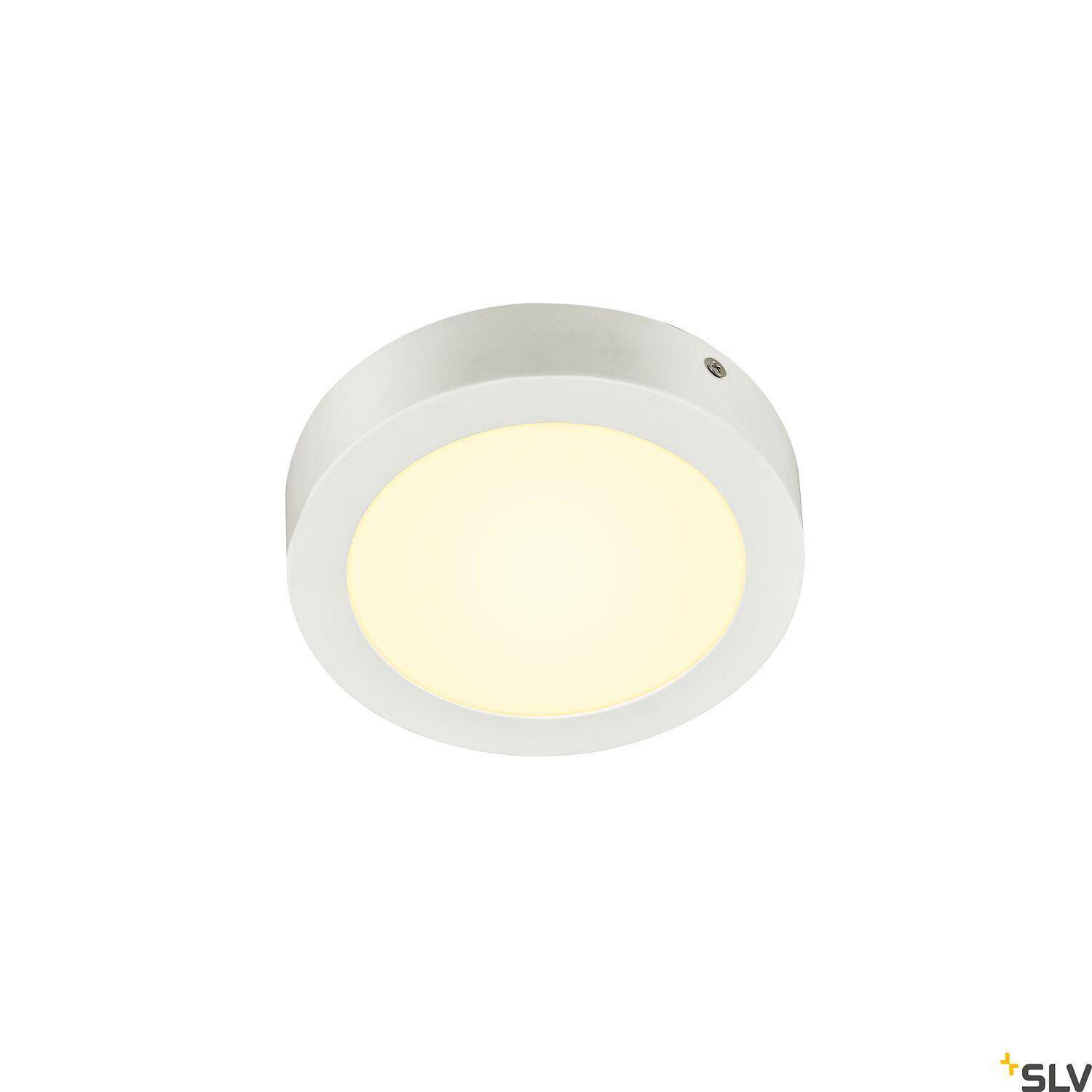 SENSER 18, lampa sufitowa natynkowa LED indoor, okrągła, kolor biały ...