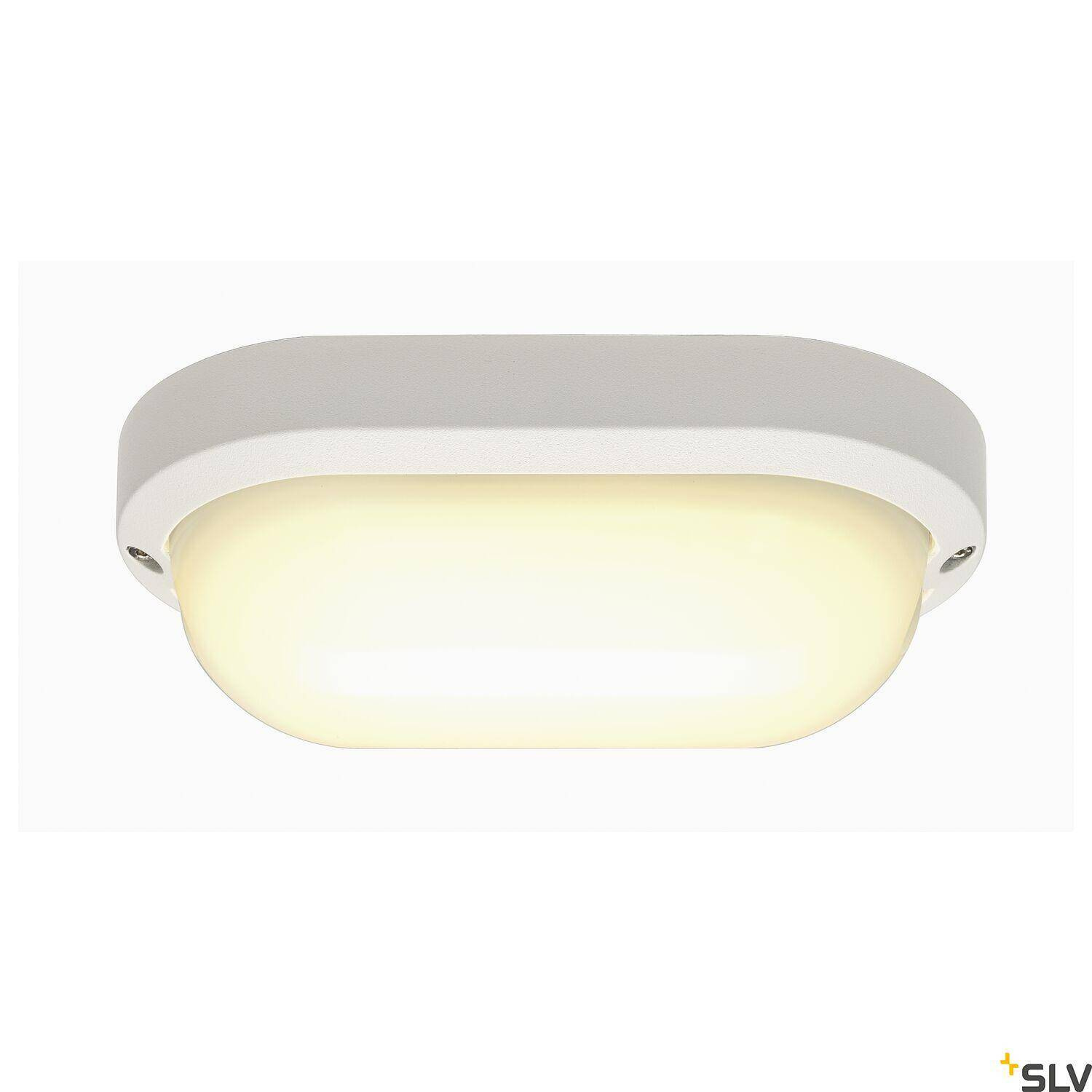TERANG 2, lampa ścienna i sufitowa outdoor, LED, 3000K, IP44, owalna ...