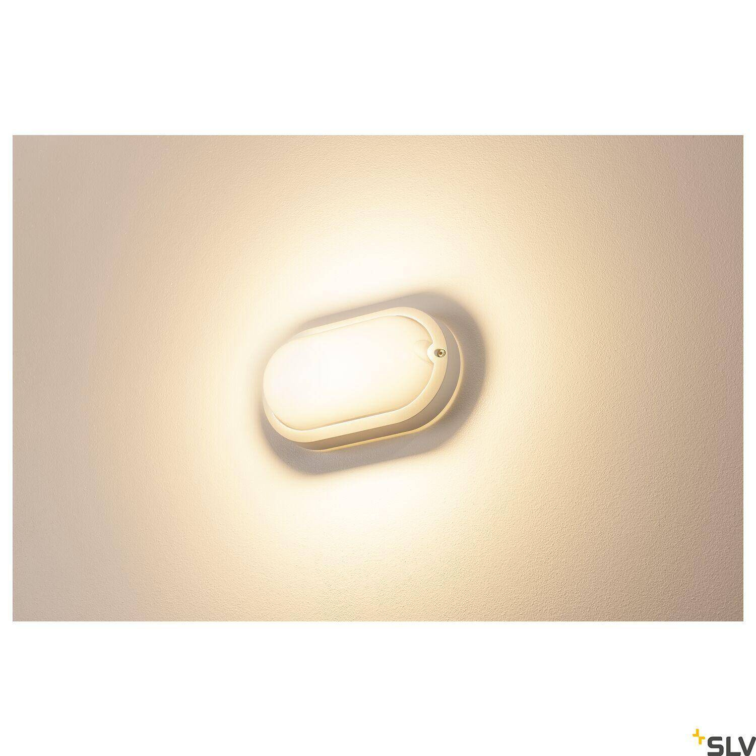 TERANG 2, lampa ścienna i sufitowa outdoor, LED, 3000K, IP44, owalna ...